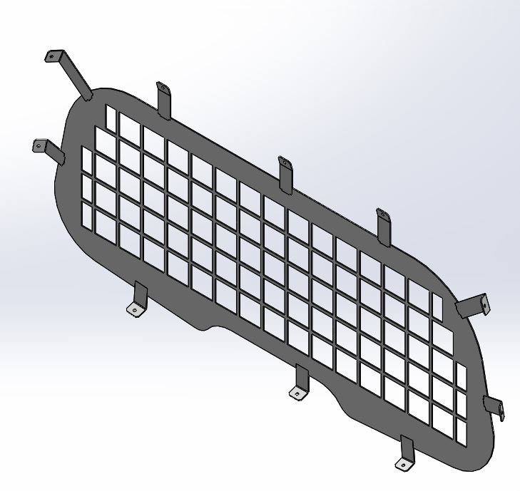 [AC-20-UV-HATCH] - 2020+ Ford Police Interceptor Utility Square-hole ...