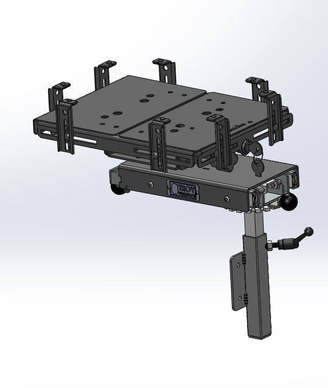 [CM-SDMT-SL-LT17] - Console Side-Mount Computer Mount with Rotating ...
