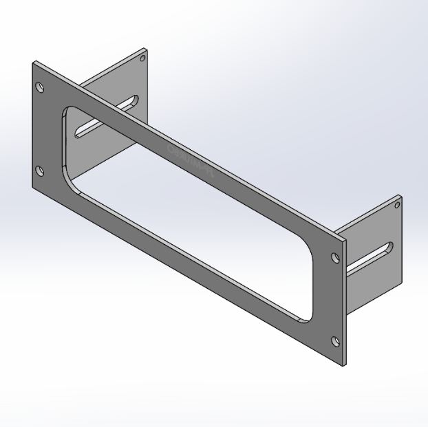 [FP-MTURBO] - 3" Faceplate Motorola XPR4500/ XPR4550/ XPR4580 Remote Head
