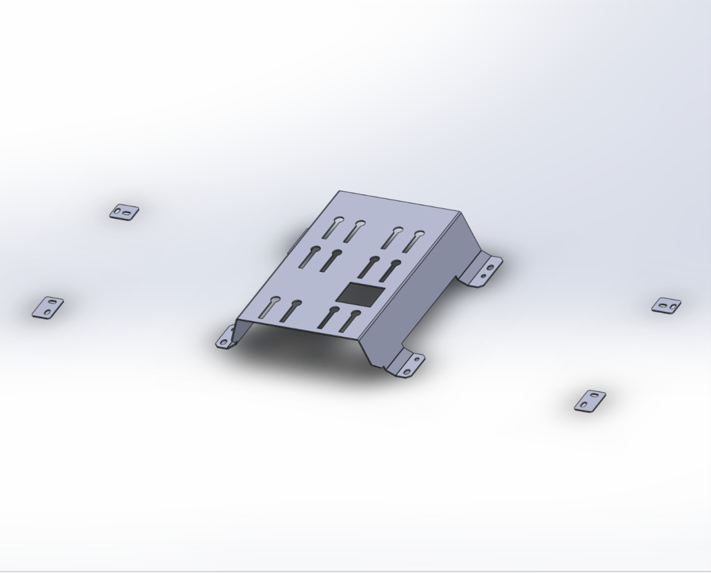 [FM-21TH] - 2021+ Chevy Tahoe Console Floor Plate