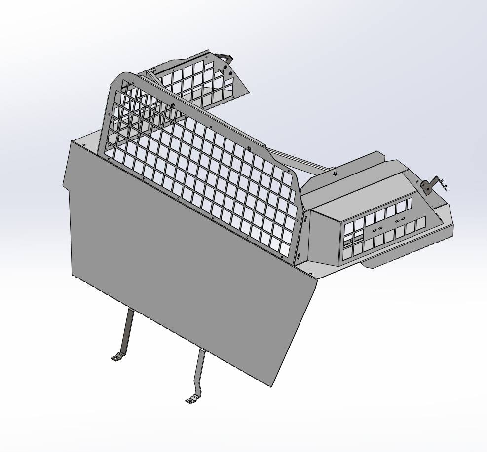[TP-FDUV-LA] - Ford Police Interceptor UV Cargo Partition with F