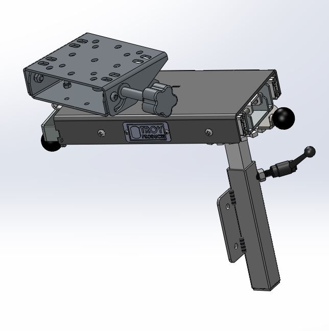 [CM-SDMT-SL-LED] - Console Side-Mount Computer Mount with Rotating ...