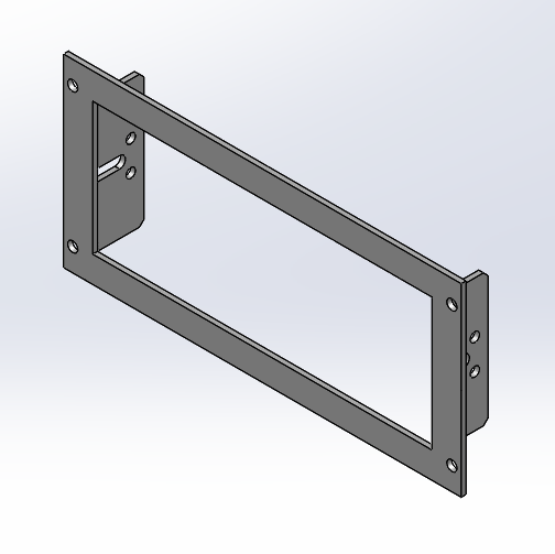 [FP-FPI-SO380R] - 4" Faceplate SoundOff bluePRINT Knob Control Panel
