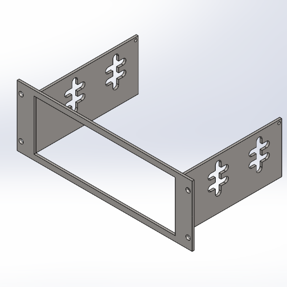 [FP-GEORION] - 3" Faceplate Harris XG-100M / CH-721 / M700 One-Piece